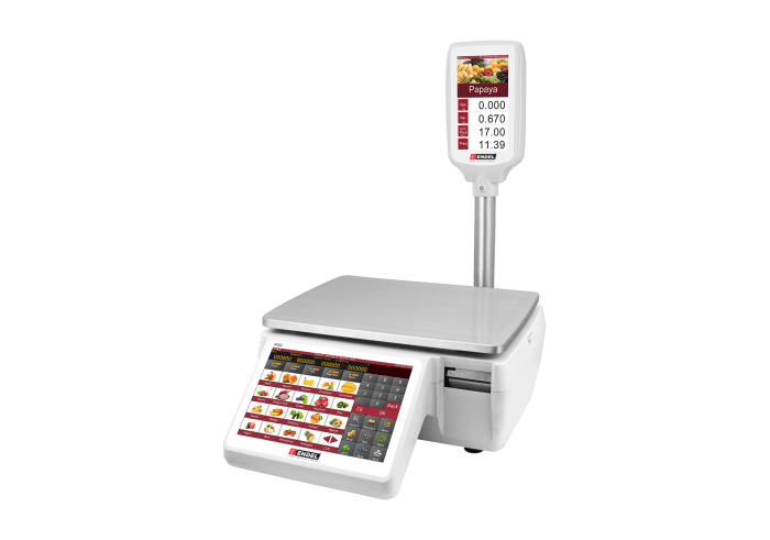 IP-30 Touch Screen Label Printer – 360° Display & Back-Office Software